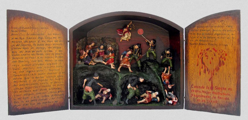 Edilberto Jiménez Quispe – Retablos de Ayacucho, Perú